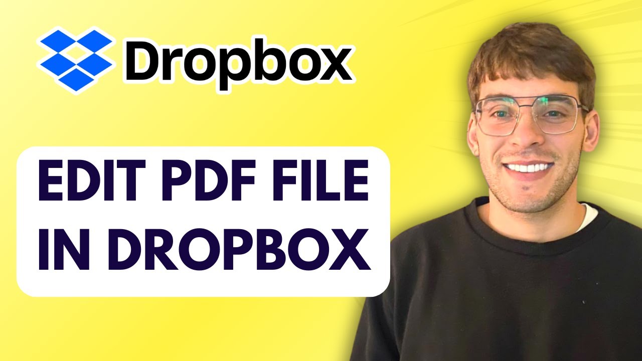 How to Edit PDF file in Dropbox [2026 Full Guide] - YouTube