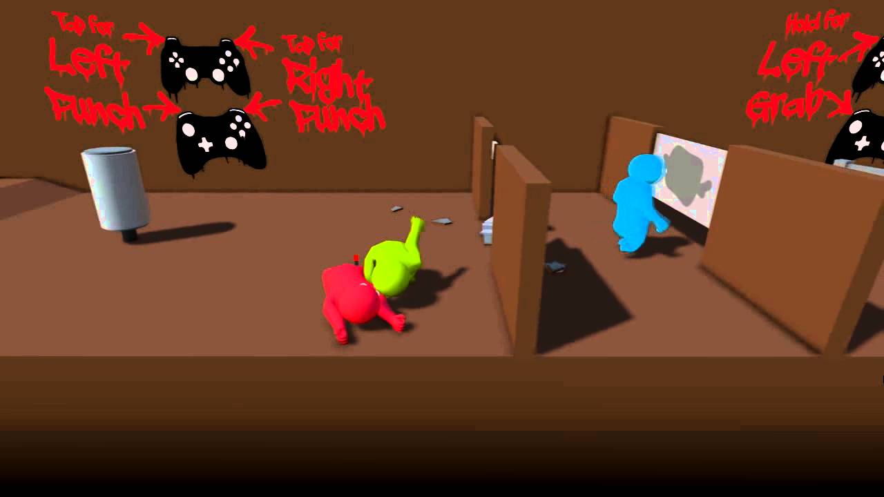 Gang Beasts - Tutorial (1) - YouTube