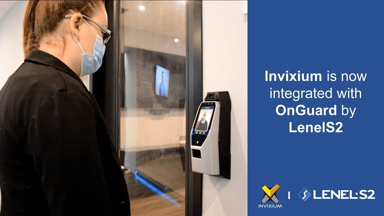 Invixium Integration with OnGuard by LenelS2 - YouTube
