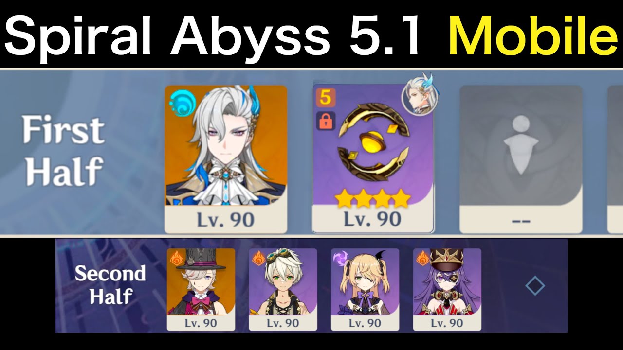 Solo C1 R0 Neuvillette, F2P Prototype Amber! | Spiral Abyss 5.1 Mobile ...