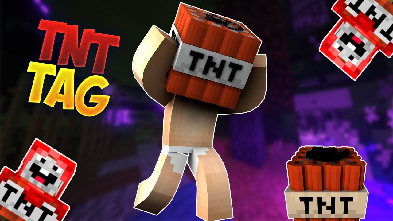 Minecraft TNT Tag - วิ่งไล่แปะ!! Ft.RAF4EL - YouTube