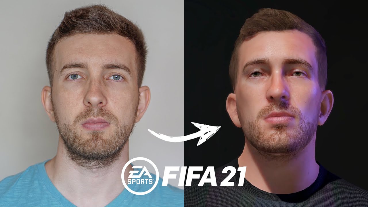 Consegui ter a MINHA FACE REAL no FIFA 21! Veja como... - YouTube