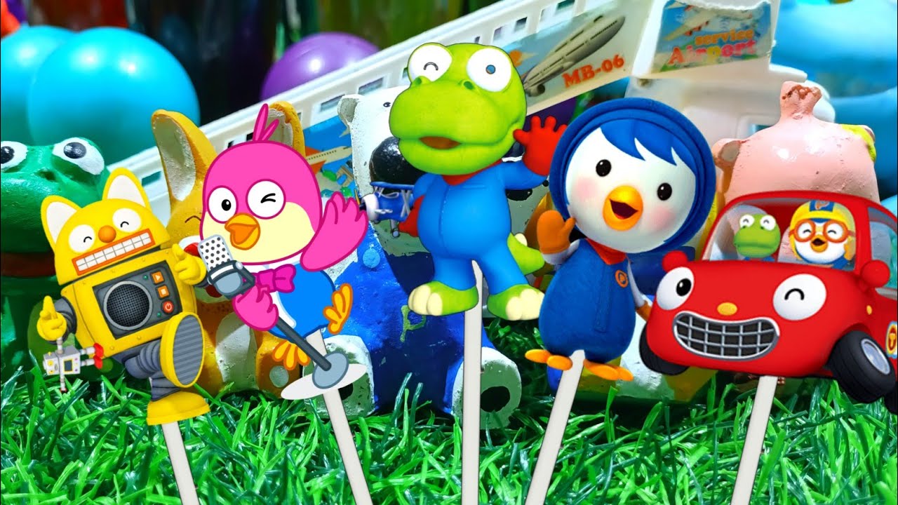 mencari pororo dan crong,petty,rody,edy,pobby,harry,tongtong,luffy ...