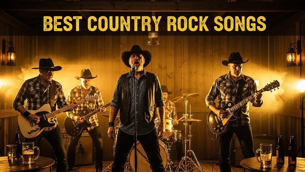 Country Rock Guitar Legends 2026 🎸 Timeless Southern Riffs & Tone ...