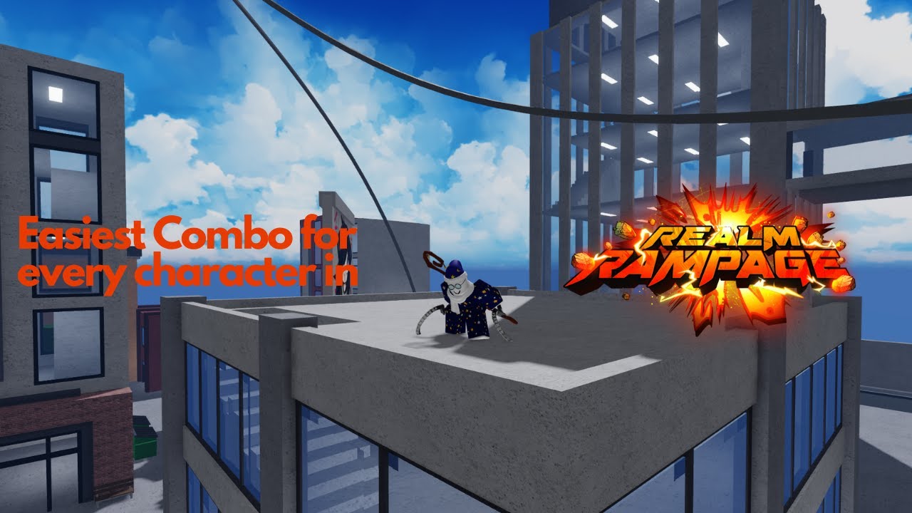 Easiest combo for each character in Realm Rampage - YouTube