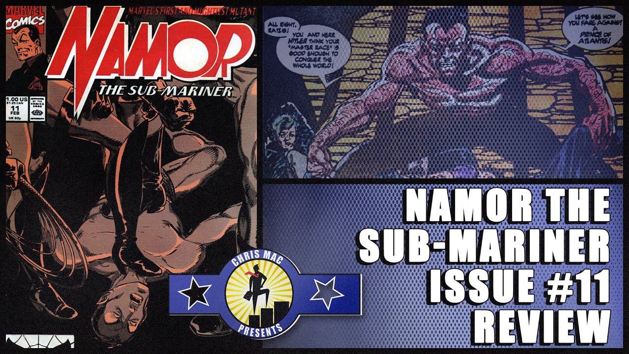 Namor The Sub-Mariner 11 Marvel Comics 1991 Comic Review - YouTube