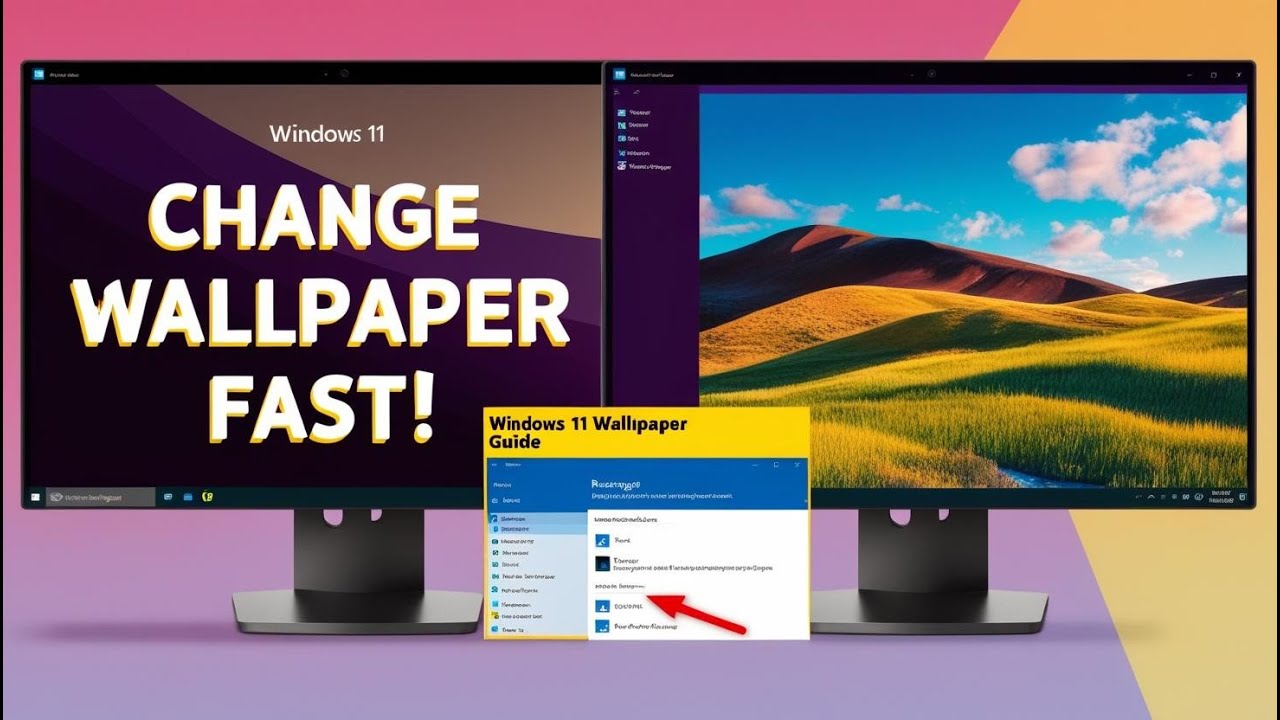 How To Change The Desktop Wallpaper in Windows 11 (Step-by-Step) - YouTube