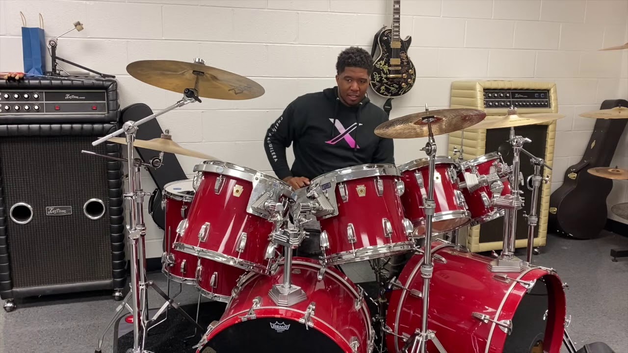 ChrisPat Plays with Himself 😇😂 Drums that is - YouTube