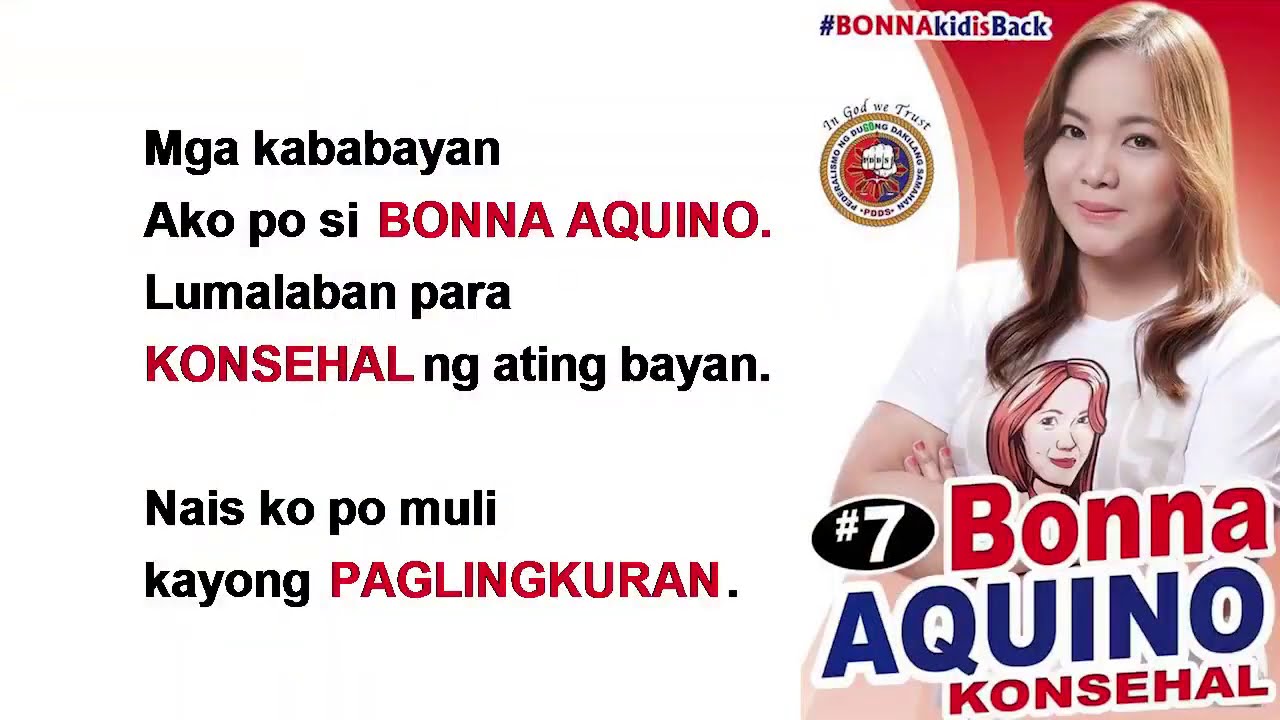 Bonna Aquino #7 Sa Balota - YouTube
