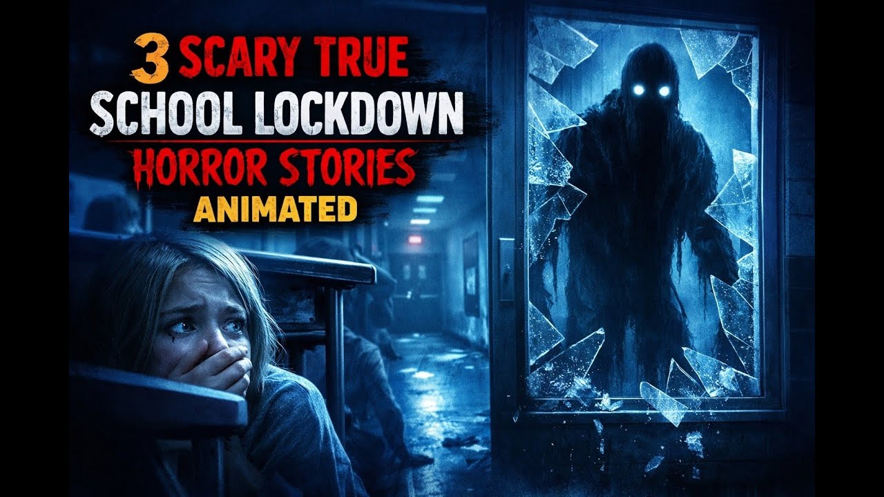3 SCARY TRUE SCHOOL LOCKDOWN HORROR STORIES ANIMATED - YouTube