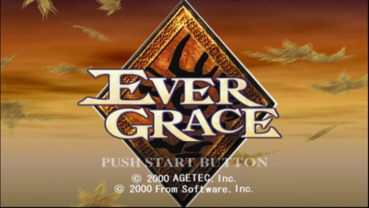 Evergrace Title Theme Animatic (2000, From Software/Agetec/Ubisoft ...