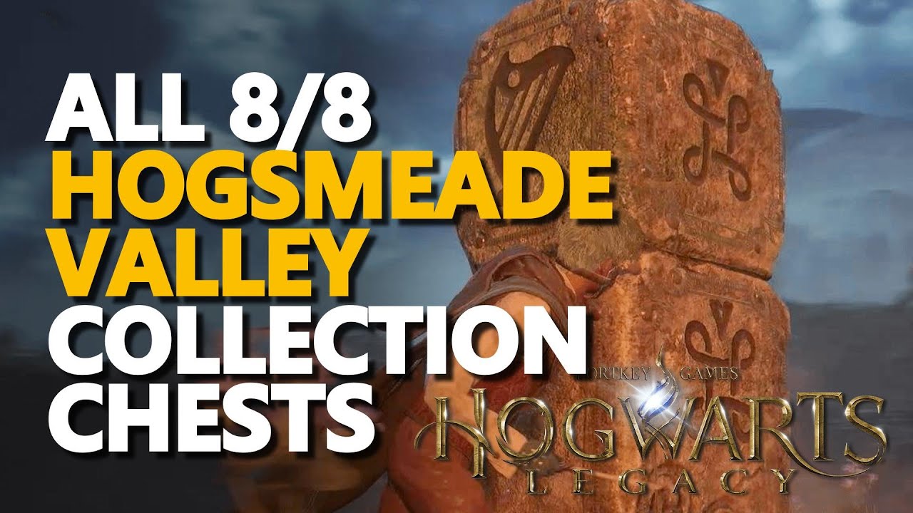 Hogsmeade Valley Collection Chests Hogwarts Legacy All 8/8 - YouTube
