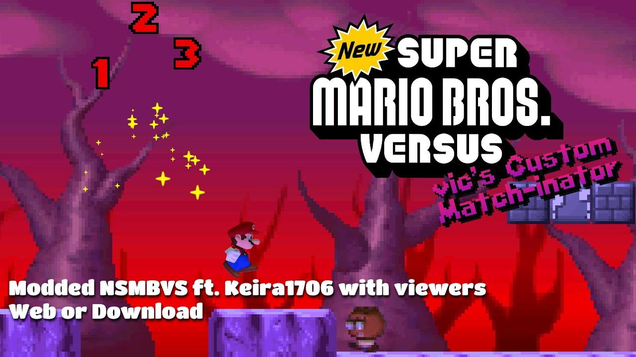(Modded) New Super Mario Bros. Versus (Vic's Custom Match-inator) ft ...
