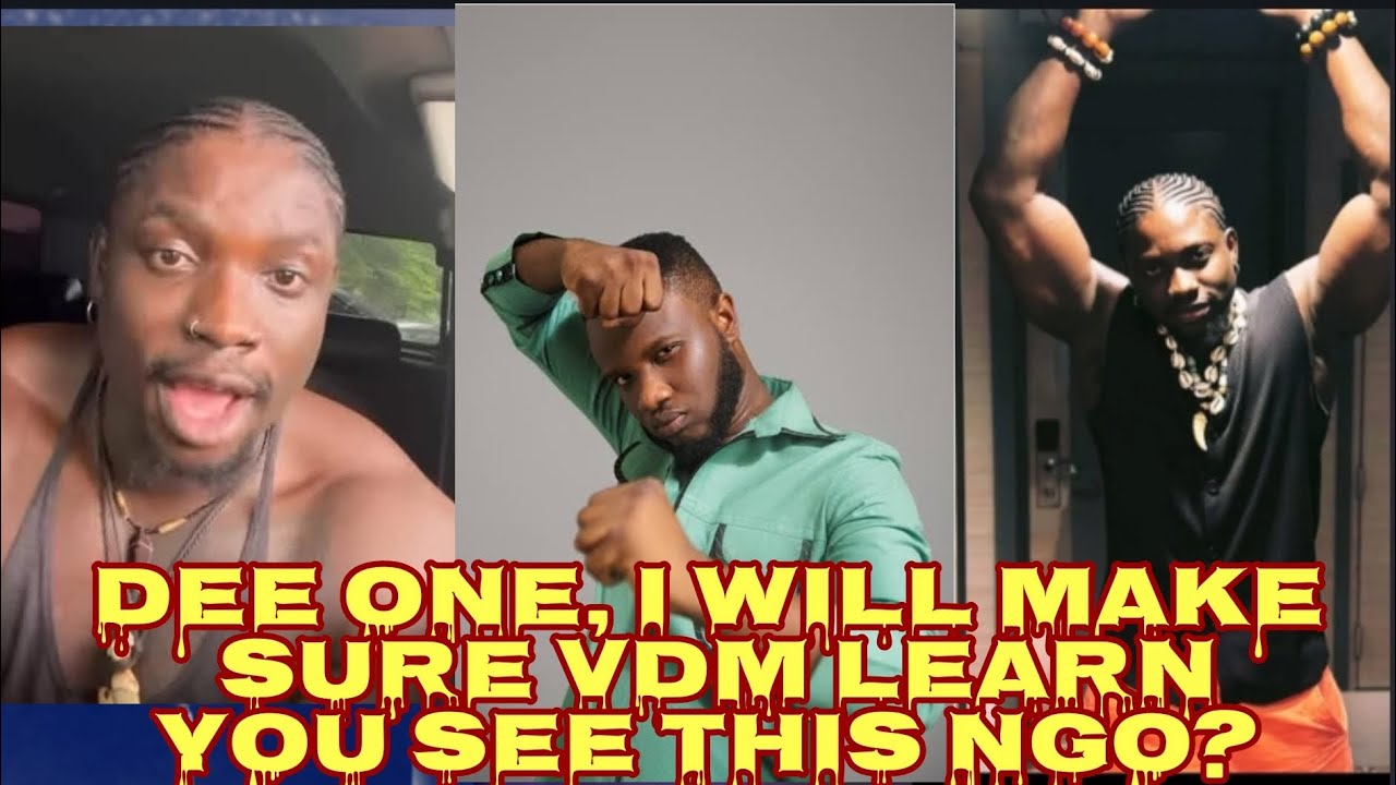 VDM Replied Dee One, You Will Soon Develop BP Don't Play ⏯️. - YouTube