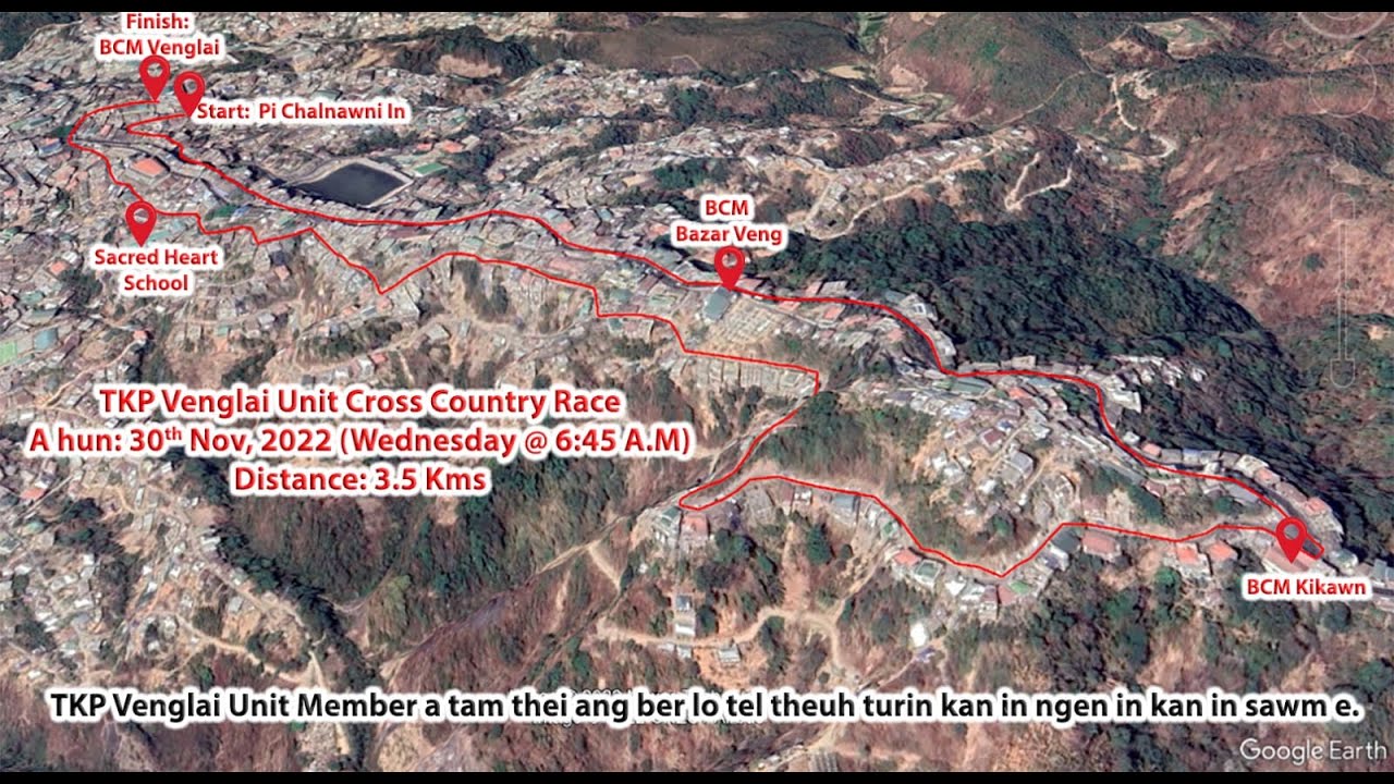 TKP Venglai Unit Cross country race 30th November 2022 - YouTube