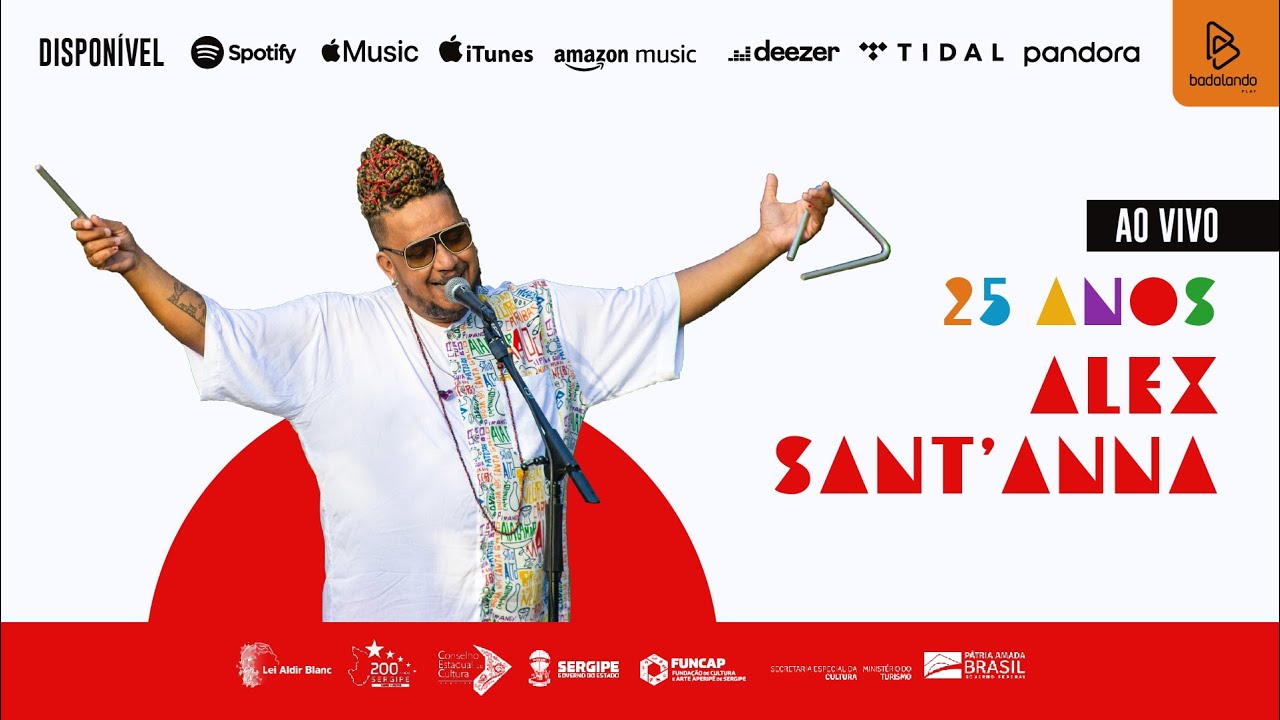 Alex Sant'Anna - 25 Anos Ao Vivo (Show Completo) - YouTube