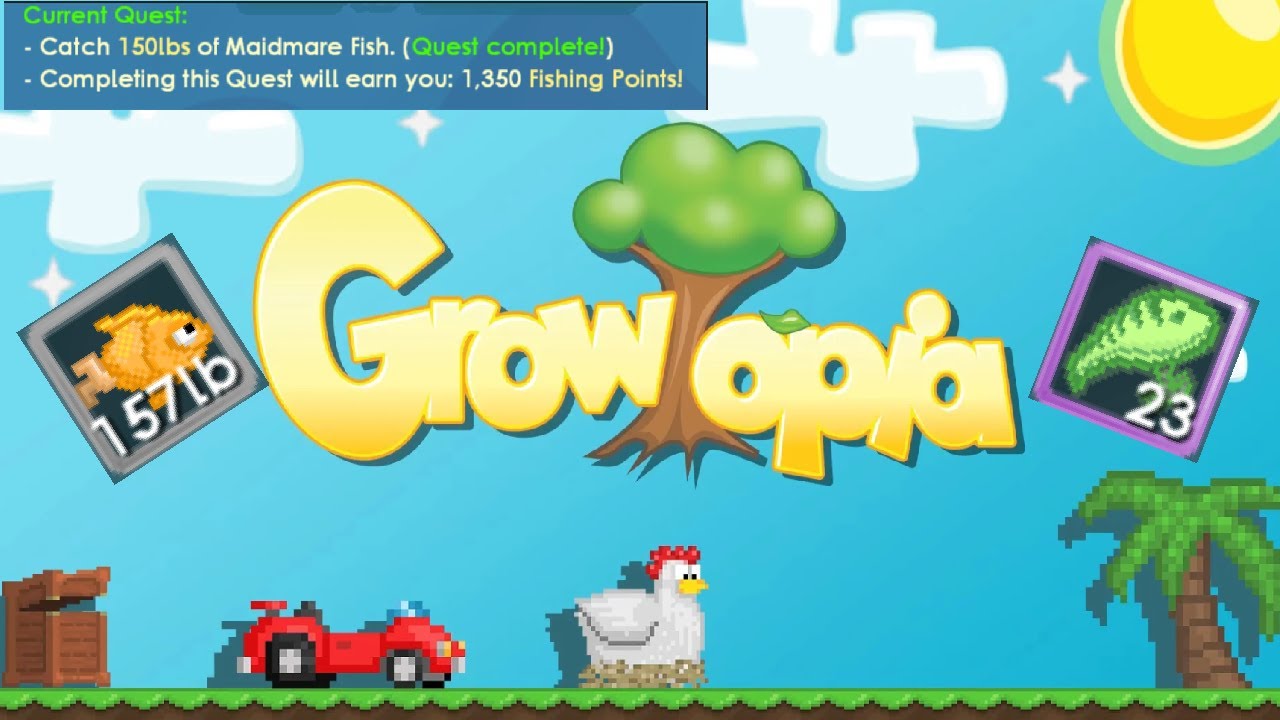 Cara Menanggkap Maidmare Fish Growtopia/ How to Catch Maidmare - YouTube