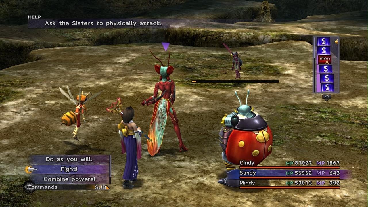 FINAL FANTASY X - Magus Sisters vs Dark Mindy - YouTube