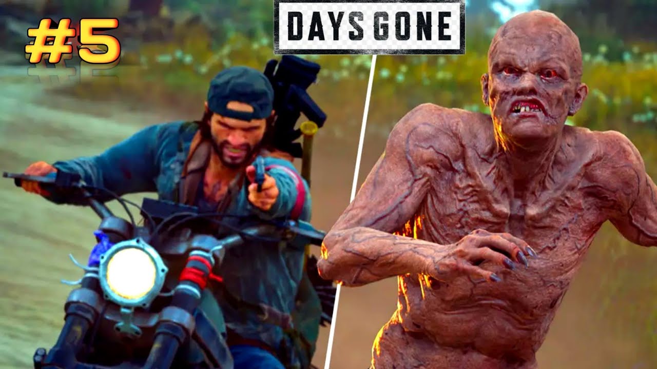 The Best Bike Riding Zombie Game || DAYS GONE #5 #daysgone #game #gaming #gameplay #zombie - YouTube