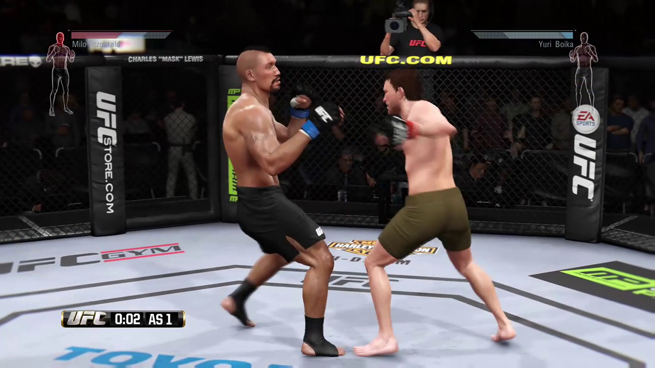 Yuri Boika undisputed!!! UFC xboxone - YouTube