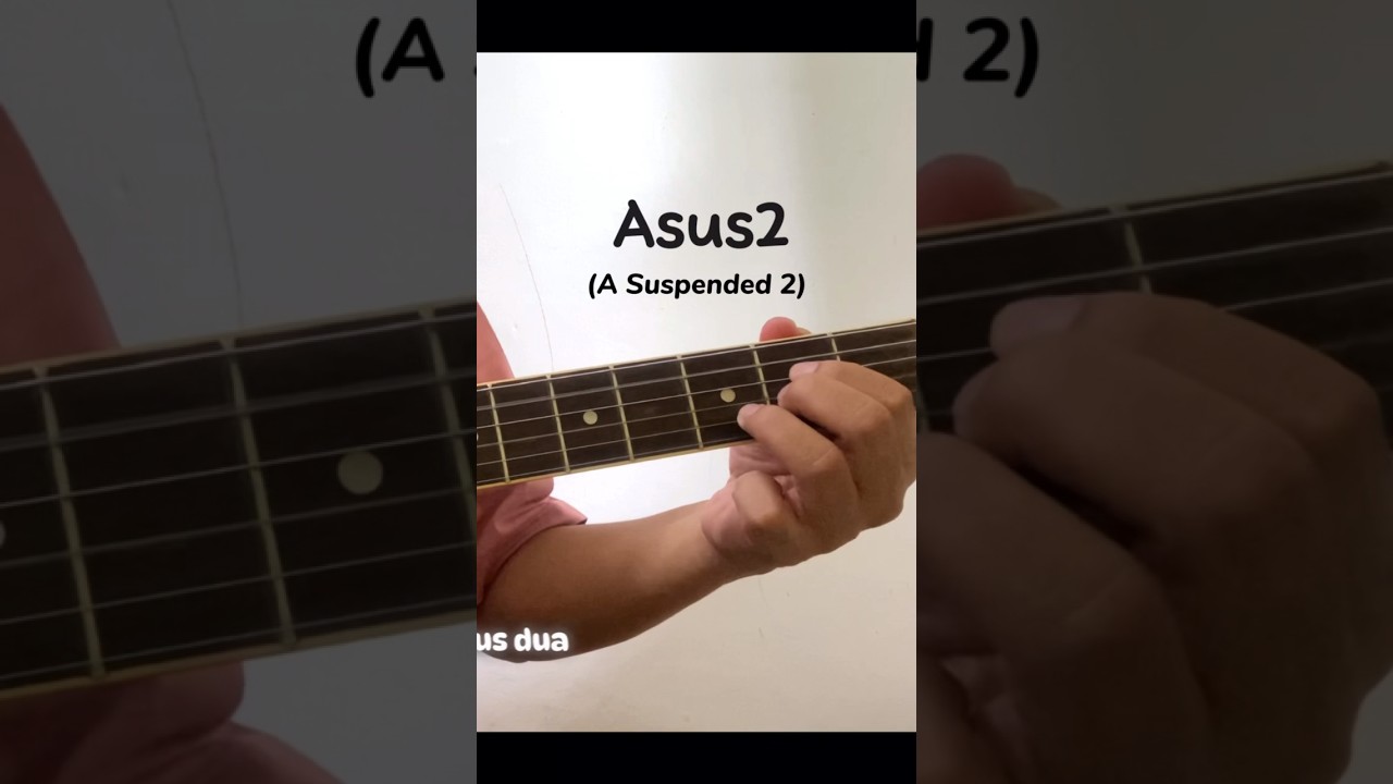 Chord Asus2 guitar tutorial #chords #guitar #guitarchords Chords - Chordify