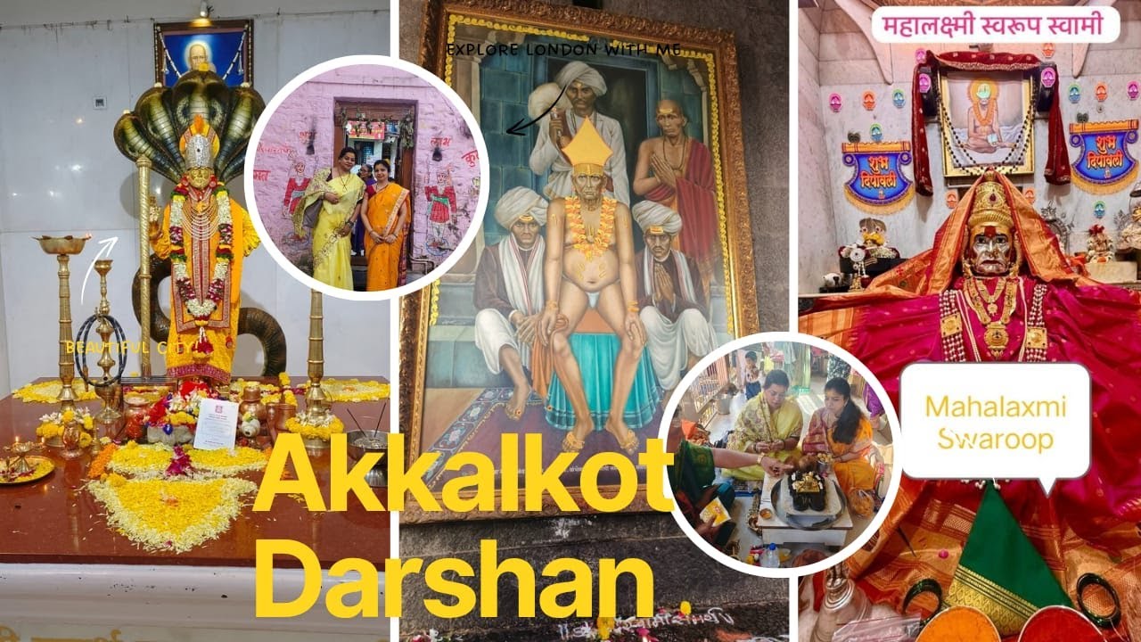 Swami Samarth Maharaj Darshan – Akkalkot, Maharashtra #simplysarva # ...