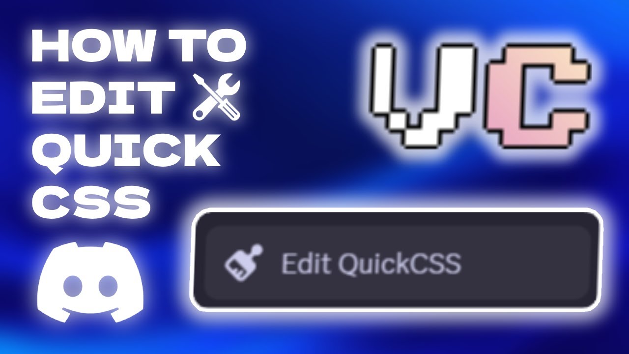 How to Use Edit QuickCSS on Vencord - YouTube