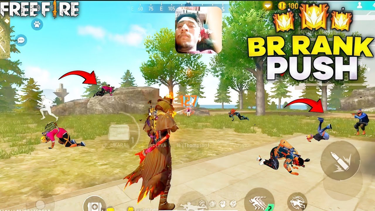 free fire game new ob48 update gameplay | solo rank match heroic to ...
