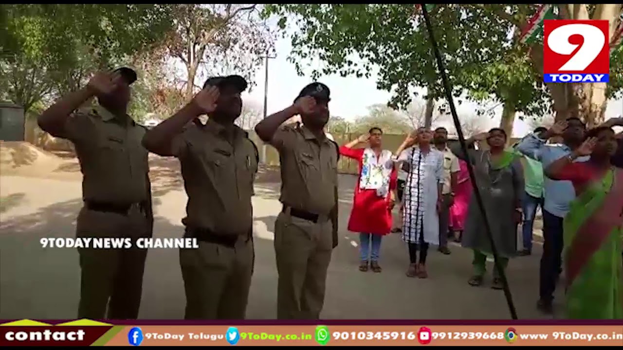 manchal manda lo flag yegarvesharu - YouTube