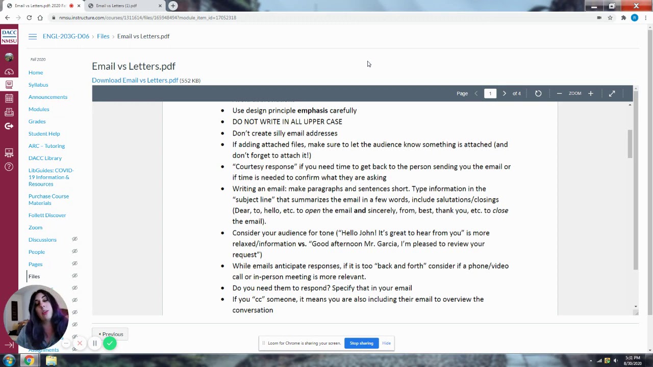 Understanding Email vs Letters - YouTube
