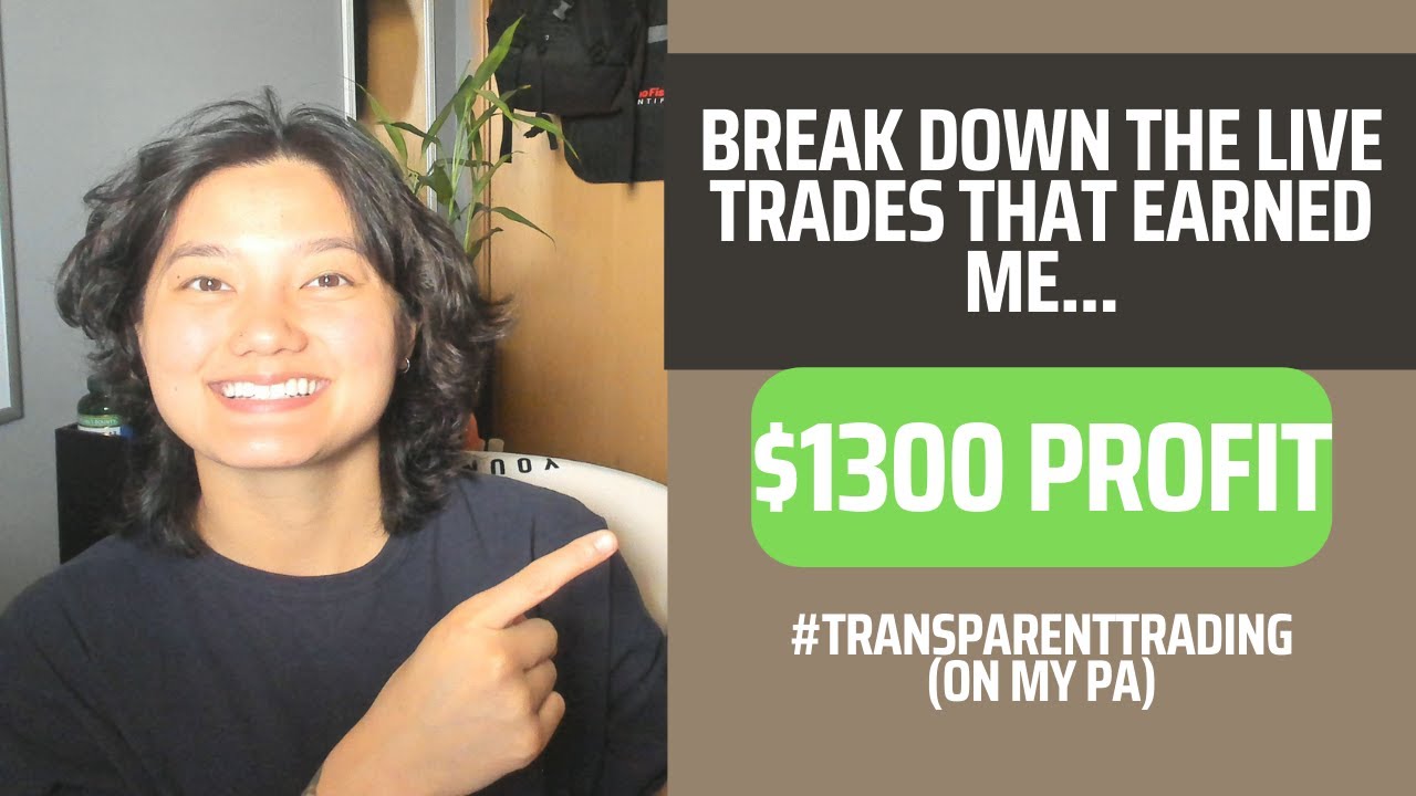 Live Trading $1,300 Profit | Explaining My Thoughts of My Trades | 5/25 ...