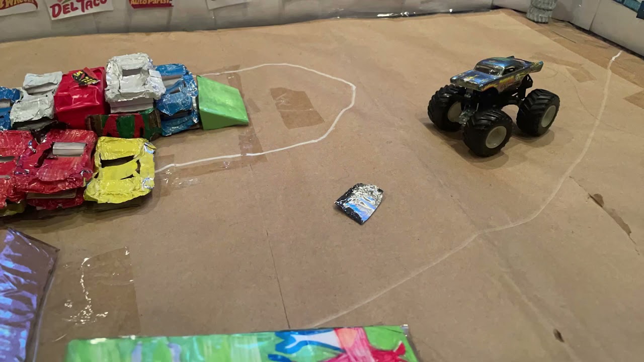 Avenger Freestyle: Monster Jam World Finals 7 Stop Motion Reenactment ...