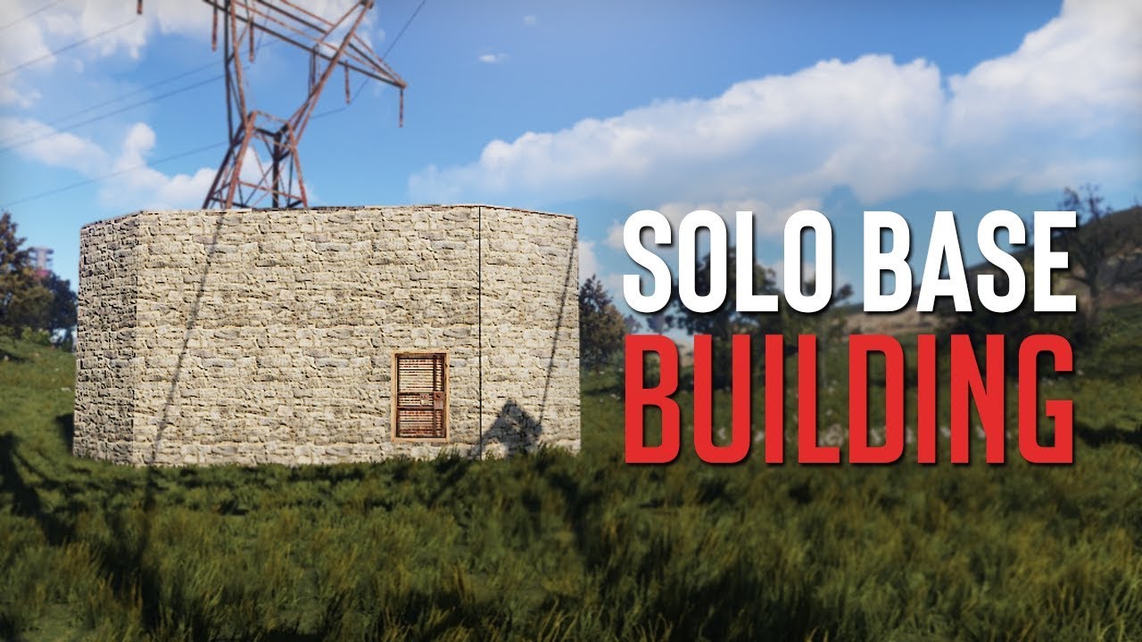 BUILDING THE NEW SOLO BASE! - Rust SOLO Survival - YouTube