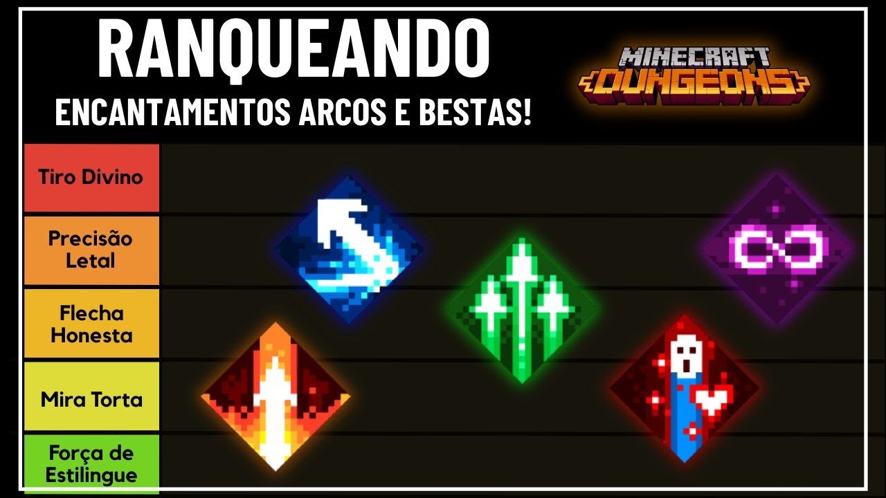 🔥 Tier List DEFINITIVA dos Encantamentos de Arco e Besta – Qual é o ...