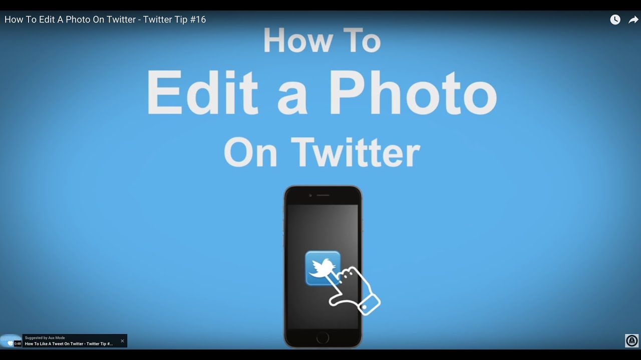 How To Edit A Photo On Twitter Twitter Tip 16 YouTube How To Edit A Photo On Twitter Twitter Tip 16 YouTube