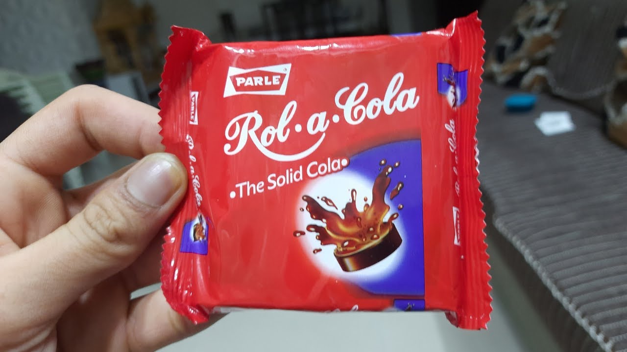 PARLE Rol.a.Cola The Solid Cola CANDY Full Review - YouTube