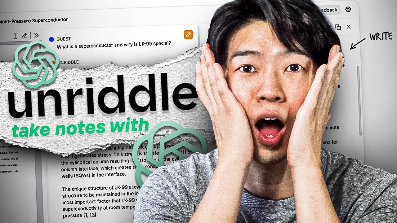 Unriddle: a Note App That Links Your Notes Automatically with GPT-4 ...