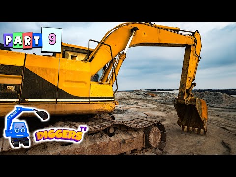 Diggers For Children | Cat, JCB, Kobelco & More Excavators