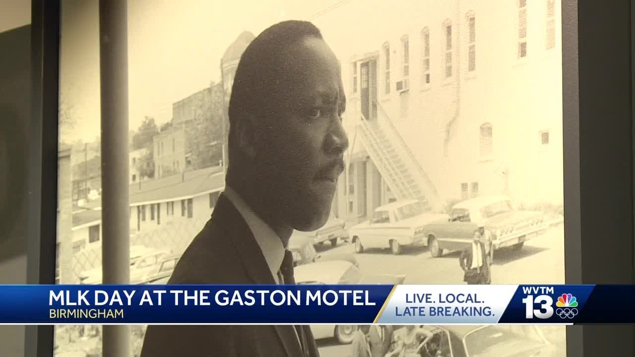 People visit AG Gaston Motel on Martin Luther King Jr. Day - YouTube