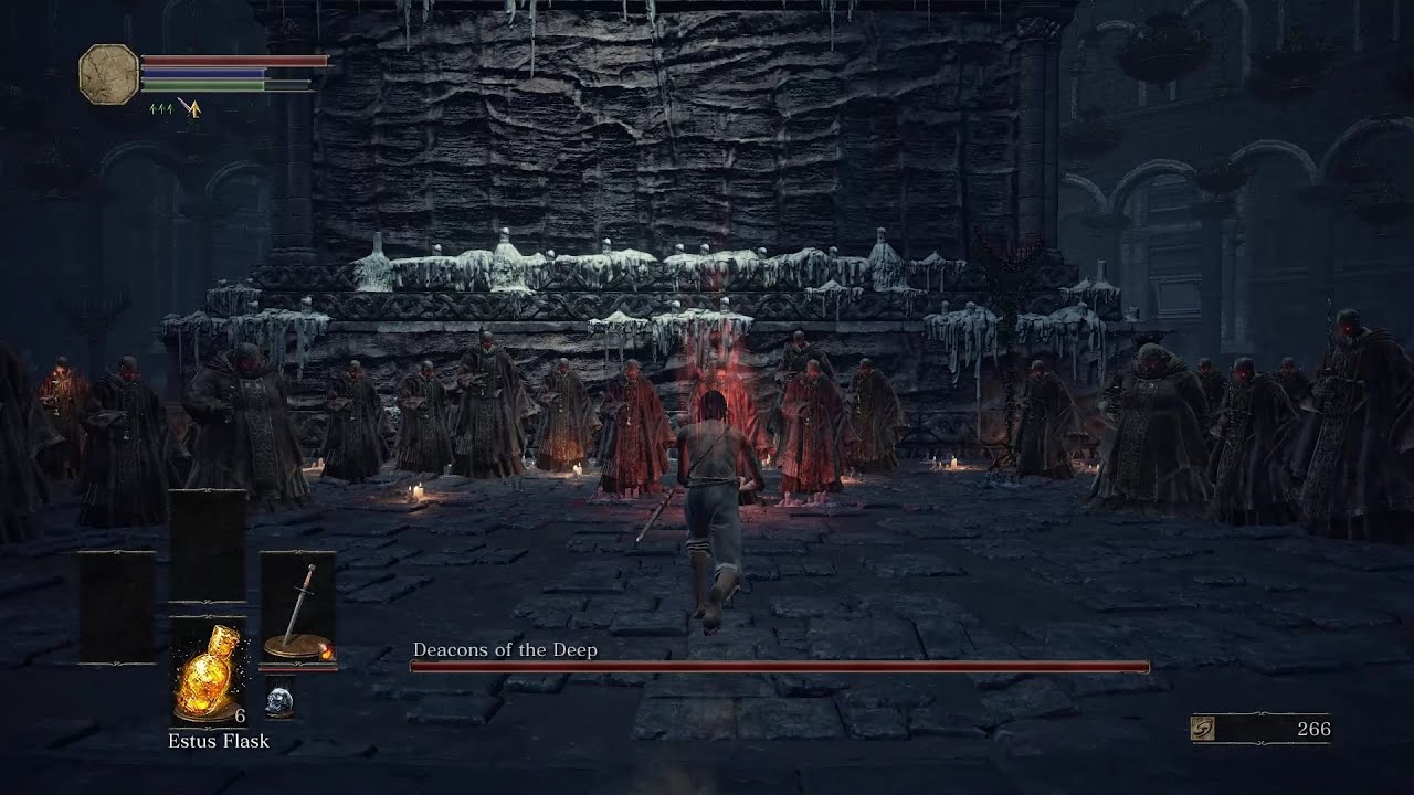 Dark Souls 3 - Deacons of the Deep - Soul Level 1 - YouTube