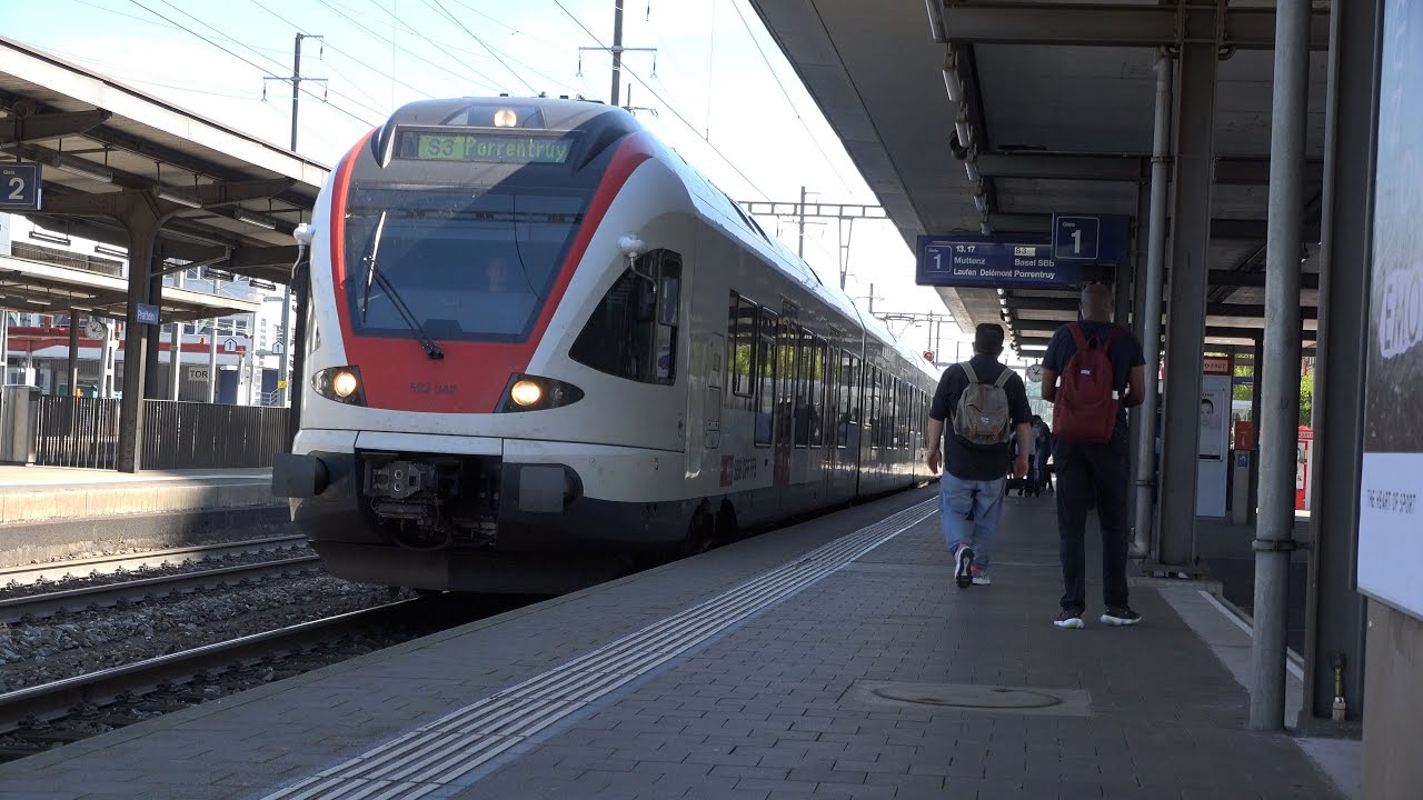S-Bahn Basel - Pratteln - YouTube