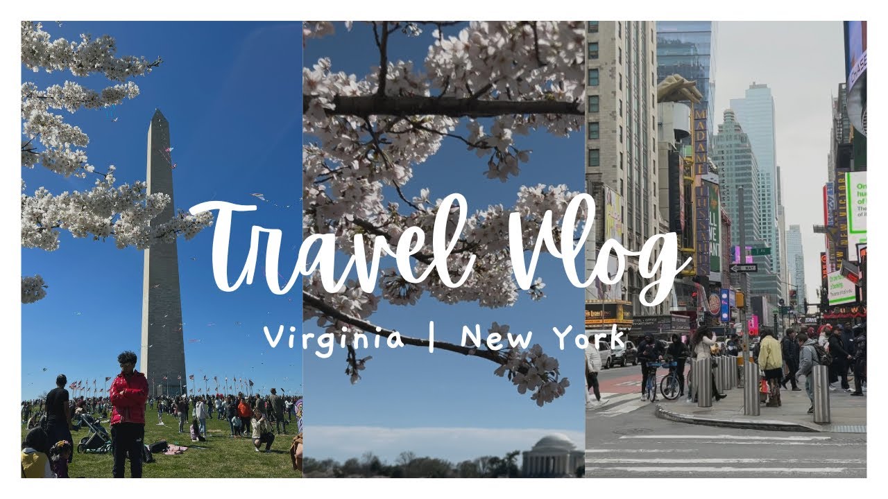Travel Vlog | Virginia and New York - YouTube