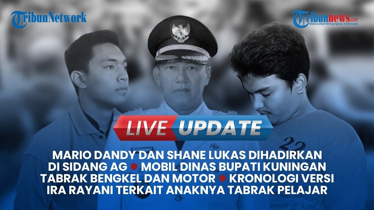 🔴LIVE UPDATE SIANG: Mario,Shane Hadir di Sidang AG dan Sopir Taksi ...