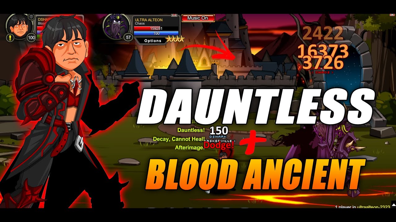 AQW - DAUNTLESS + BLOOD ANCIENT! AQWorlds - YouTube