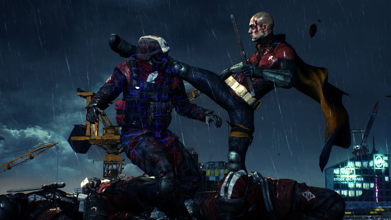 This is how you make an awesome fight scene in Batman arkham - YouTube