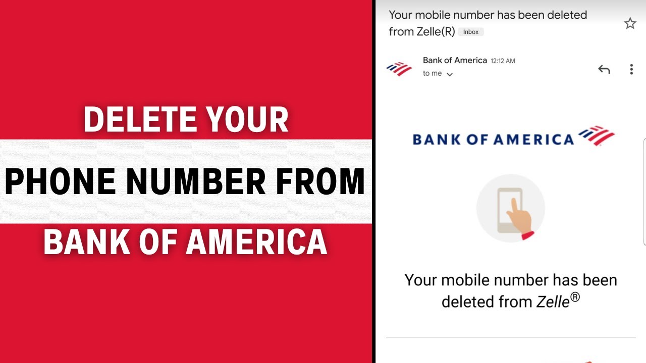 How to Delete Phone Number from Bank of America 2024 (Easy Removal ...