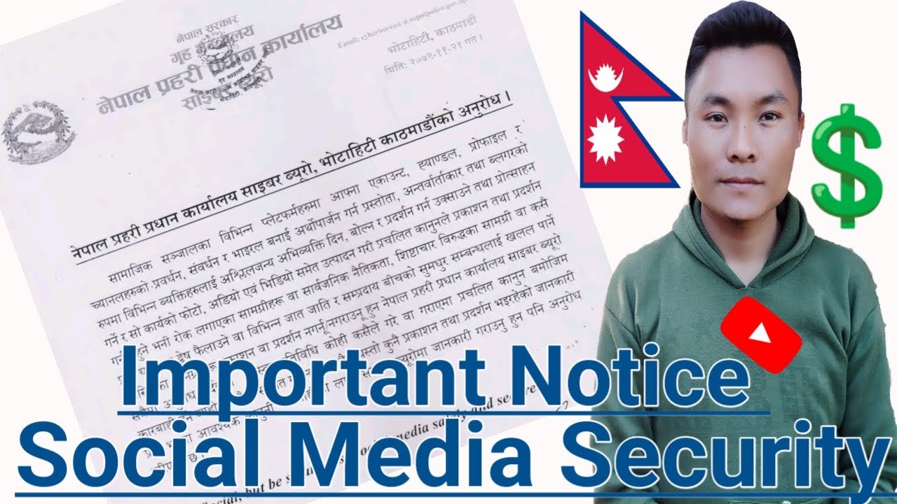 Important Notice For Social Media Safaty ! - YouTube