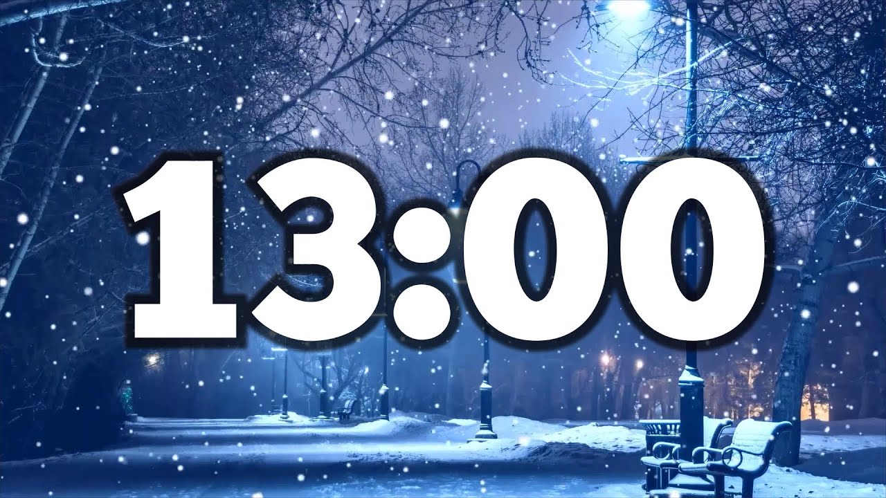 13 Minutes Timer With Relaxing Music And Alarm - YouTube