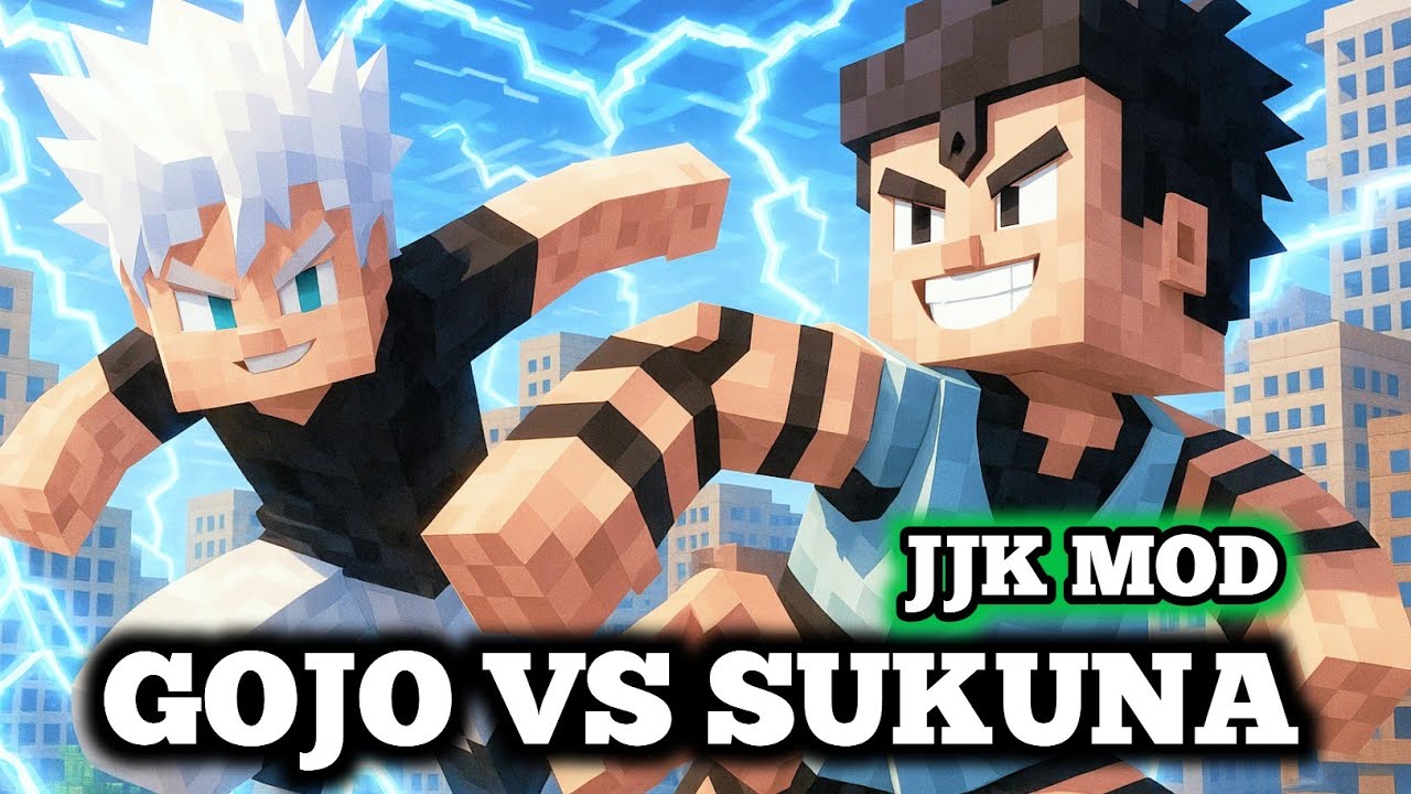 “Minecraft Jujutsu Kaisen Mod: Gojo DESTROYS Sukuna 💥” | #minecraft ...