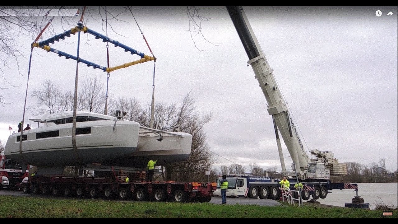Mobilkran Liebherr LTM 1500 - YouTube